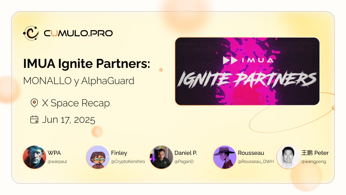 IMUA Ignite Partners: Meet MONALLO and AlphaGuard | by Cumulo | Cumulo ...