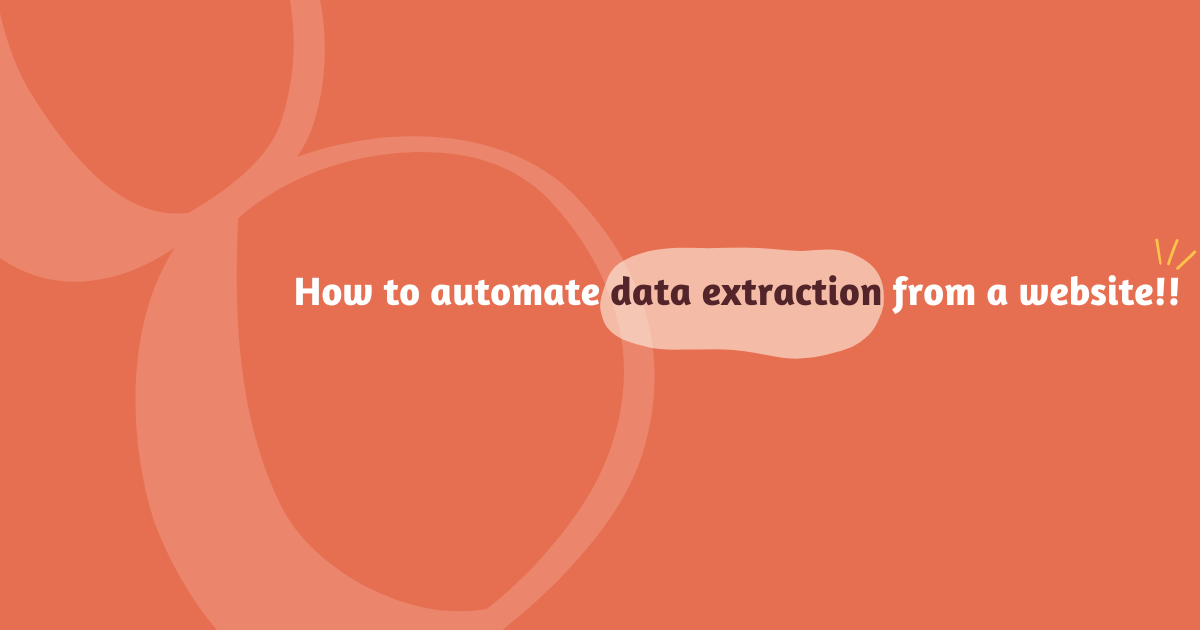 How To Automate Data Extraction From A Website By Crawlmagic 2056