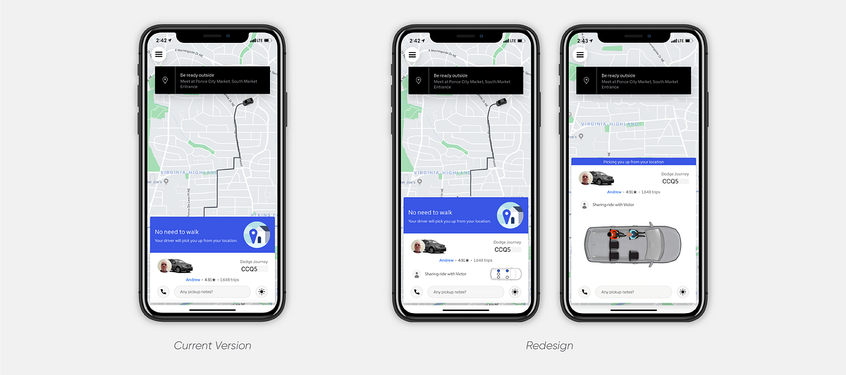 Designing the Uber Pool vehicle occupancy experience | by Varun Nambiar ...