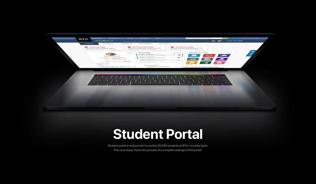 Case Study: Student Portal. Introduction | by Vlad Balashoff | Prototypr