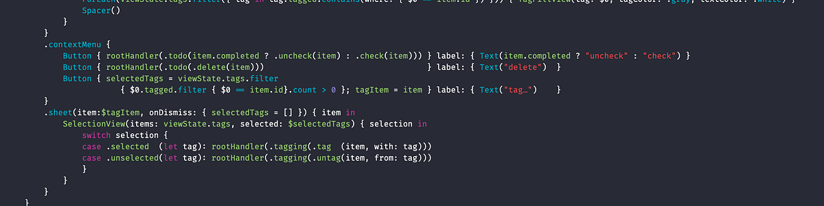 Fully Declarative Swift for Real-World Projects | by Manuel Meyer | Better Programming