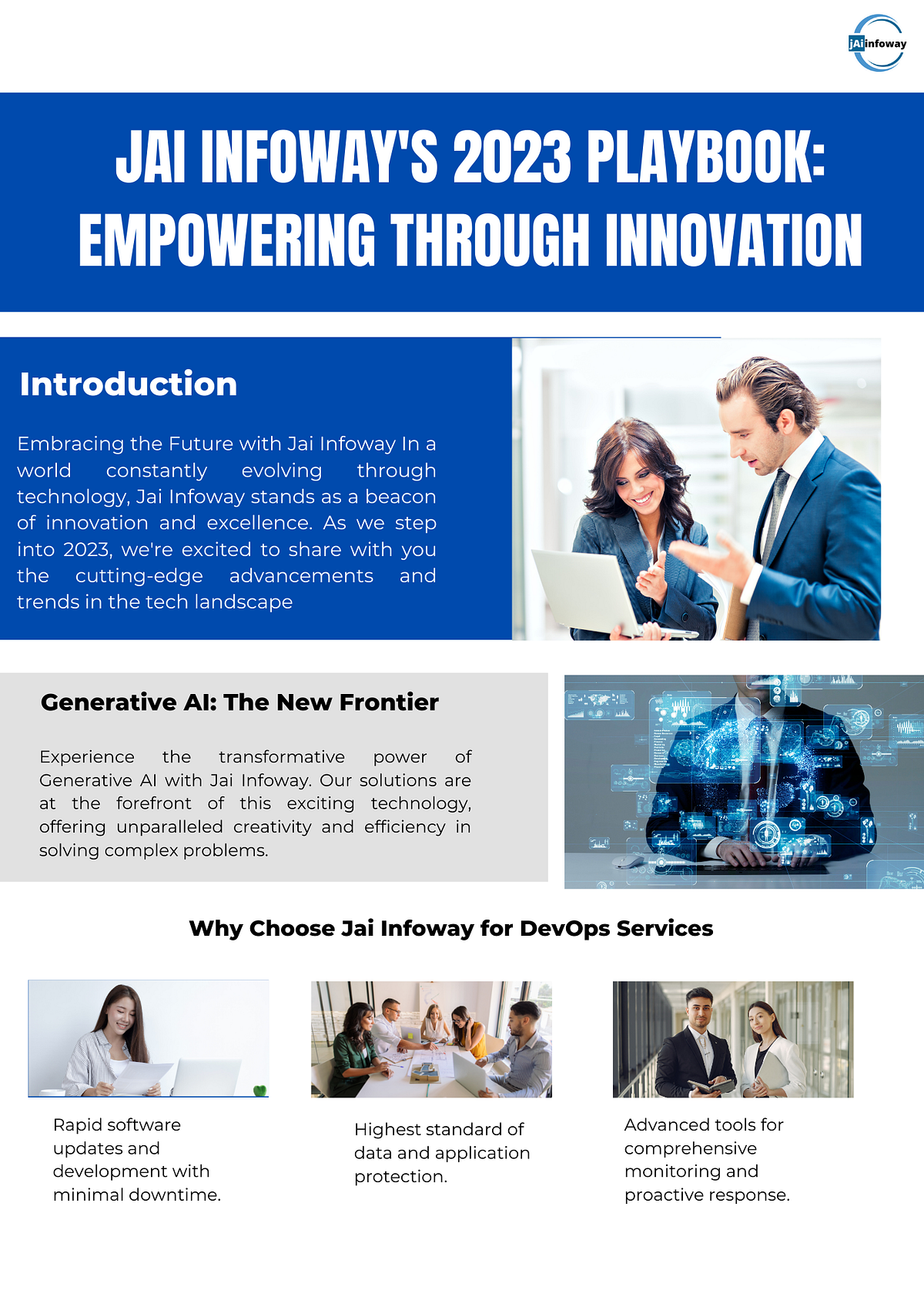 Jai Infoway’s 2023 Playbook: Empowering Through Innovation | by Intelligent Block | Dec, 2023 ...