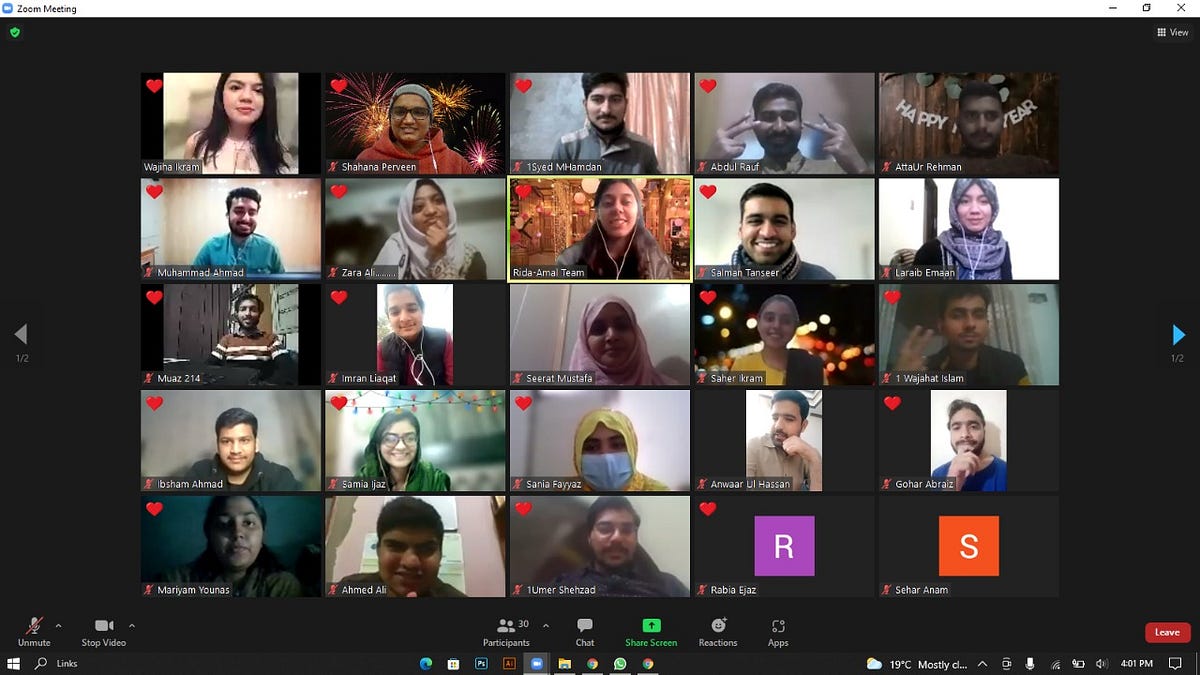 My Positive Reflections through Amal fellowship | by Samia Ijaz | Medium