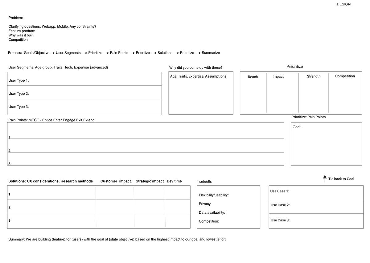 PM Interview Frameworks. In the past couple of years, I’ve gone… | by ...
