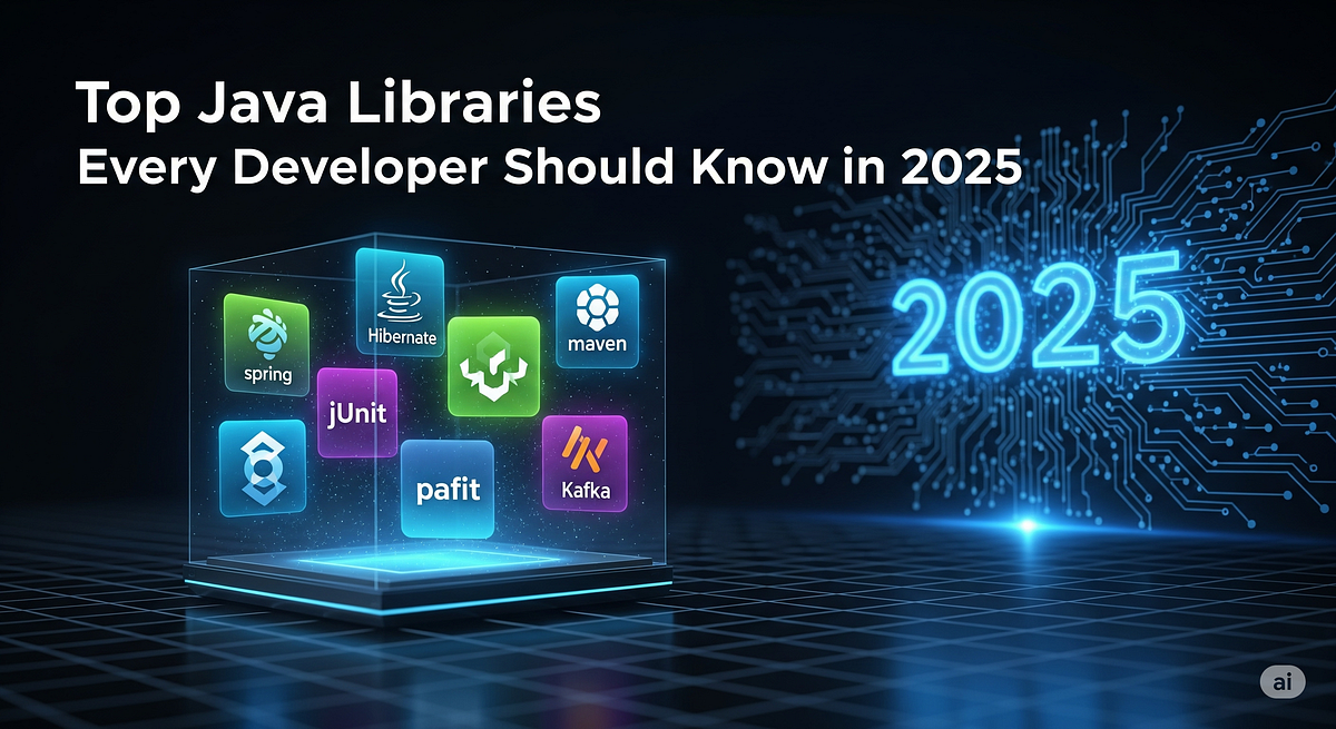 Top Java Libraries Every Developer Should Know in 2025 | by Madhan Kumar | Javarevisited | Medium