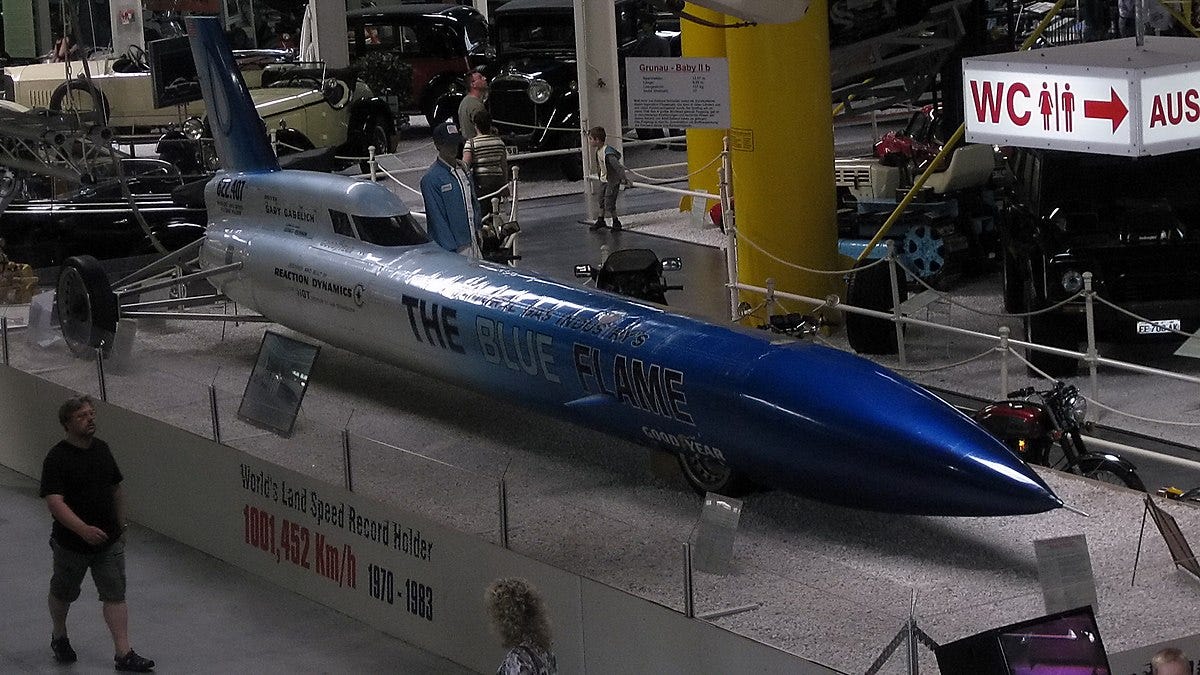 It was a cosmic record! 53 years ago, Gary Gabelich broke the 1,000 km ...