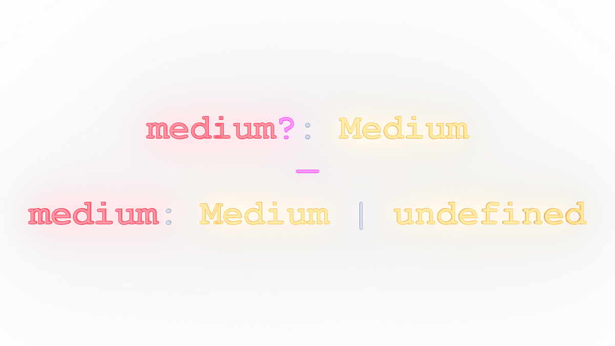 When To Use The Question Mark Or Undefined Type In Typescript By Ian Spryn Level Up Coding