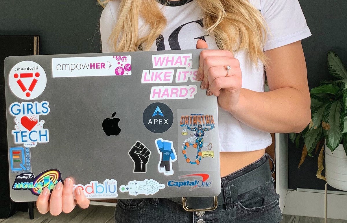 Why Do Developers Have So Many Stickers on Their Laptops? | by Liz ...