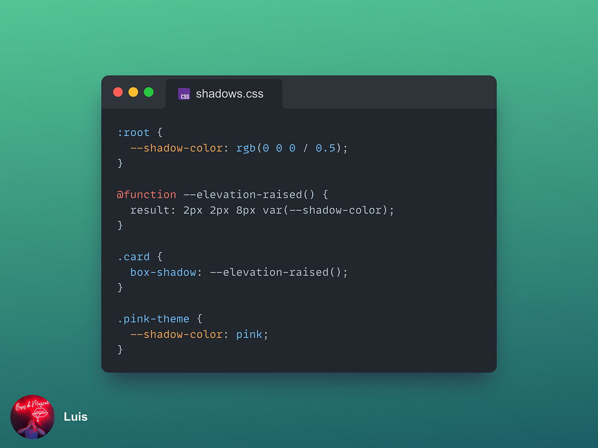 Native CSS Functions & Mixins — A Glimpse into the Future | by Luis Torres | Medium