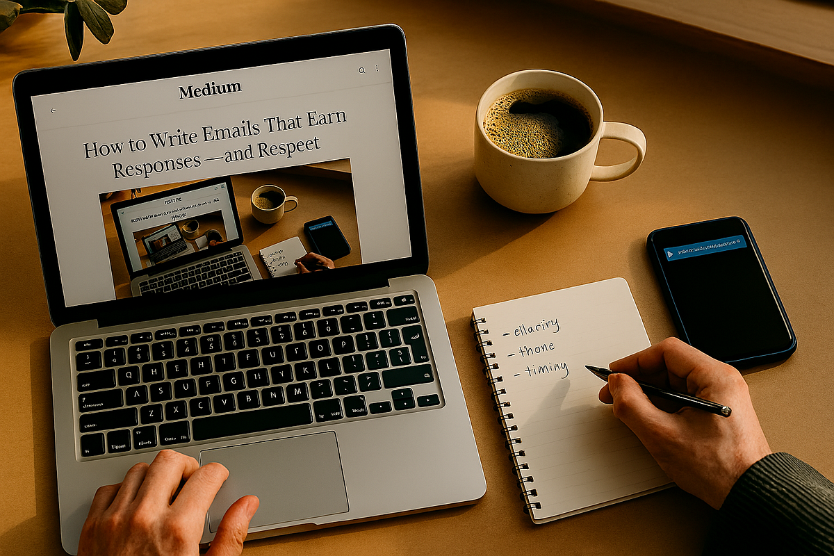 How to Write Emails That Earn Responses — and Respect | by Mr Sudipto Parui | Oct, 2025 | Medium
