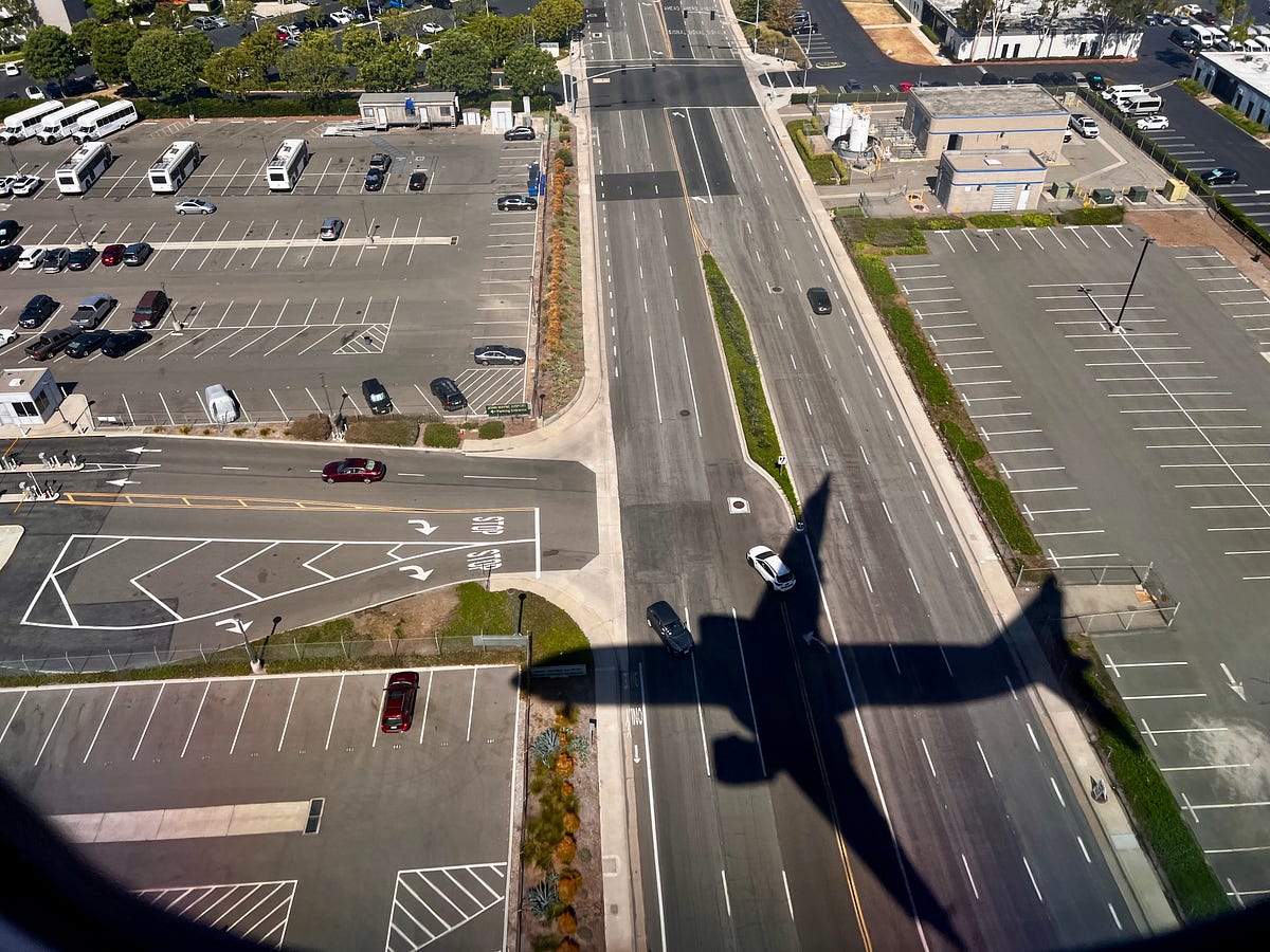 Following Your Own Shadow. The view from my window while… | by Erika ...