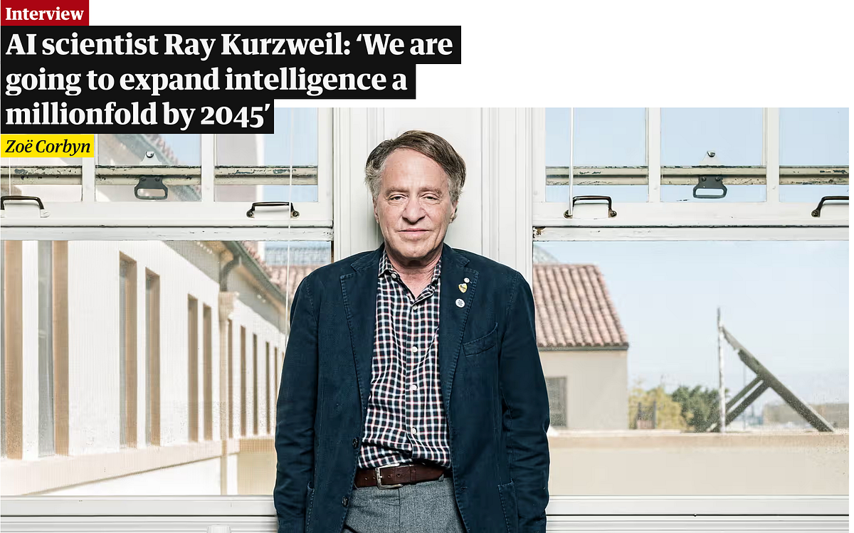 Ray Kurzweil: pioniere dell’AI e visionario del futuro tecnologico | by ...