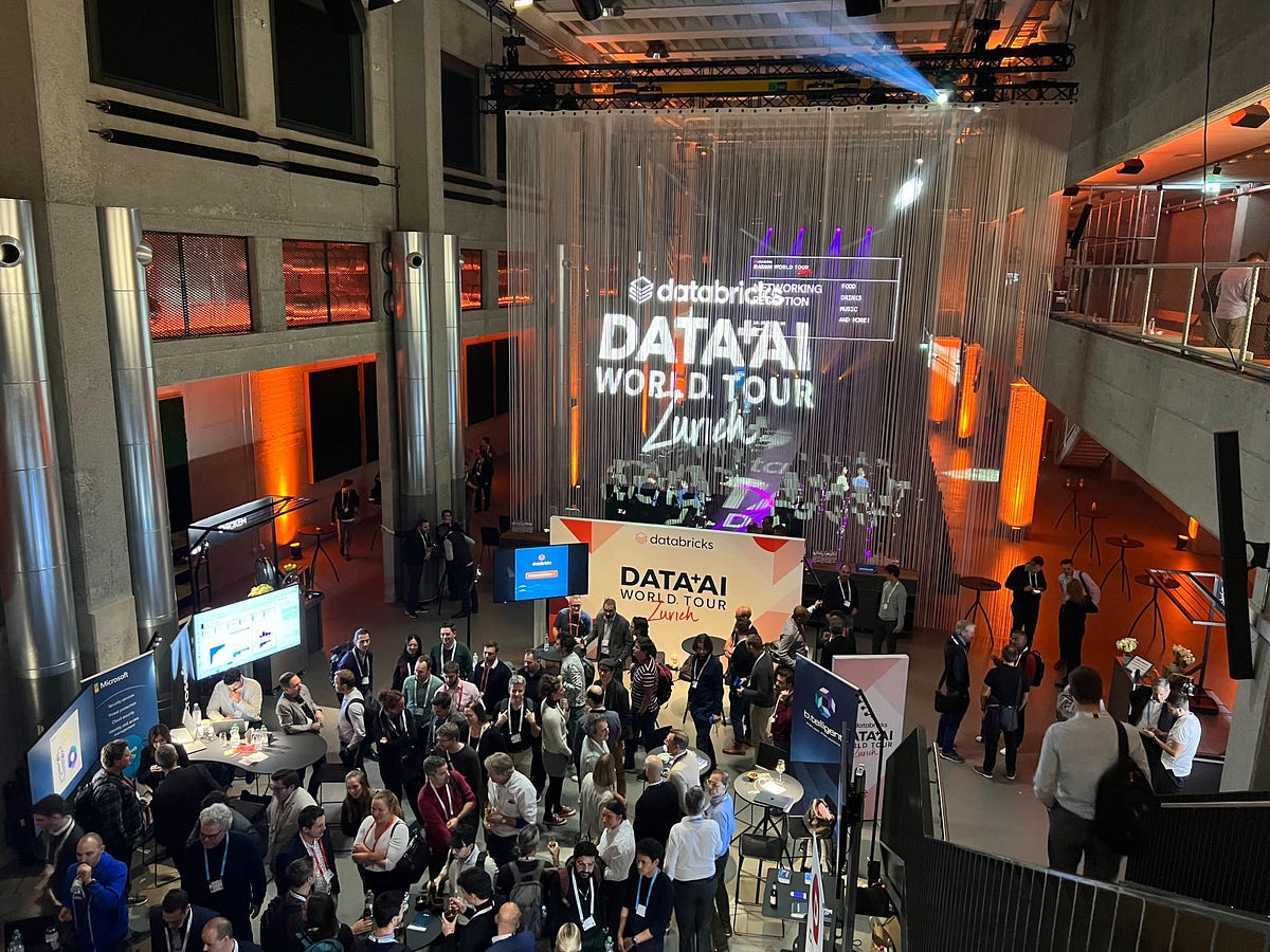 5 Things I Learned at the Databricks Data+AI World Tour in Zurich | by Maja Stamenkovic | Medium