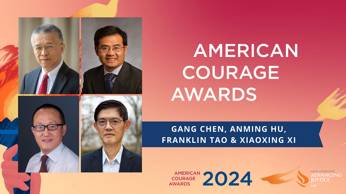 Champions of Justice and Science: Honoring the 2024 American Courage ...
