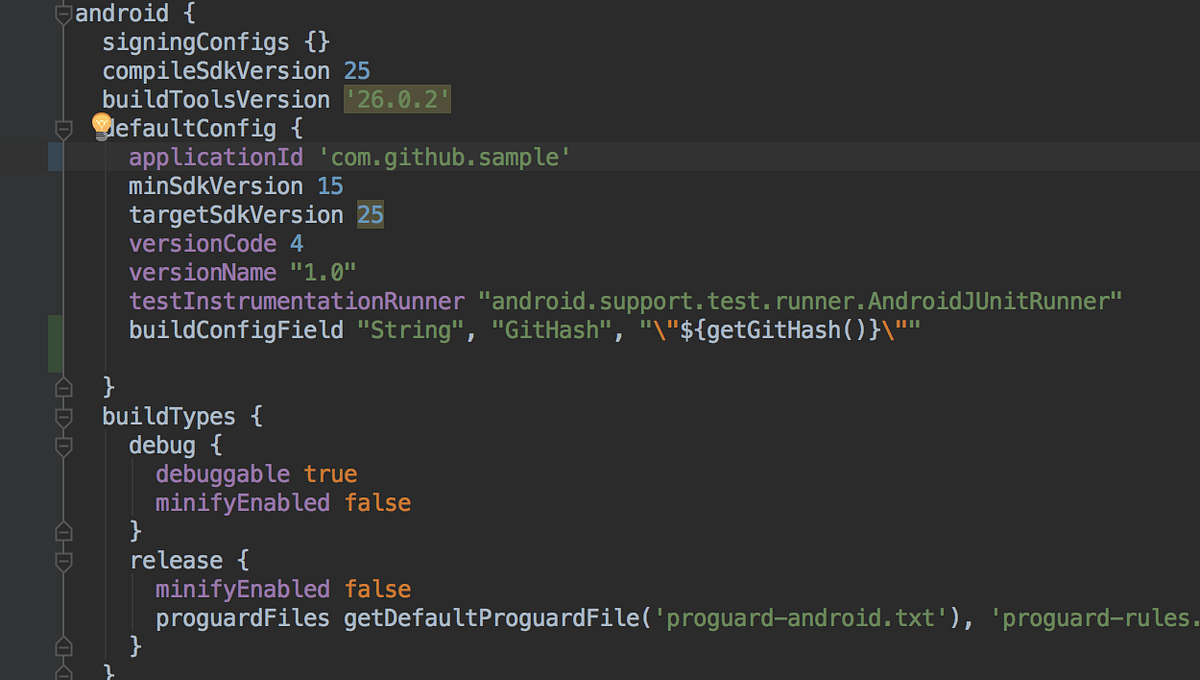 Get Git HashCode in Android Studio and XCode | by Raja Jawahar | Medium