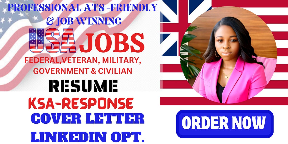 I will create a professional federal, military, veteran, KSA, Canada ...