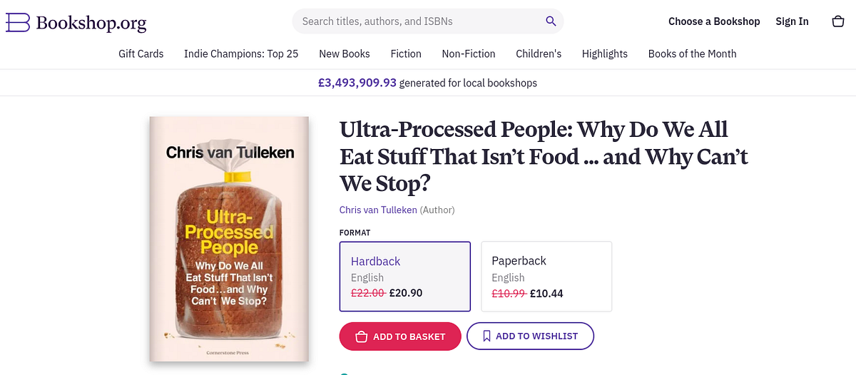 Why you should read Ultra Processed People | by Amandine Alexandre | Medium