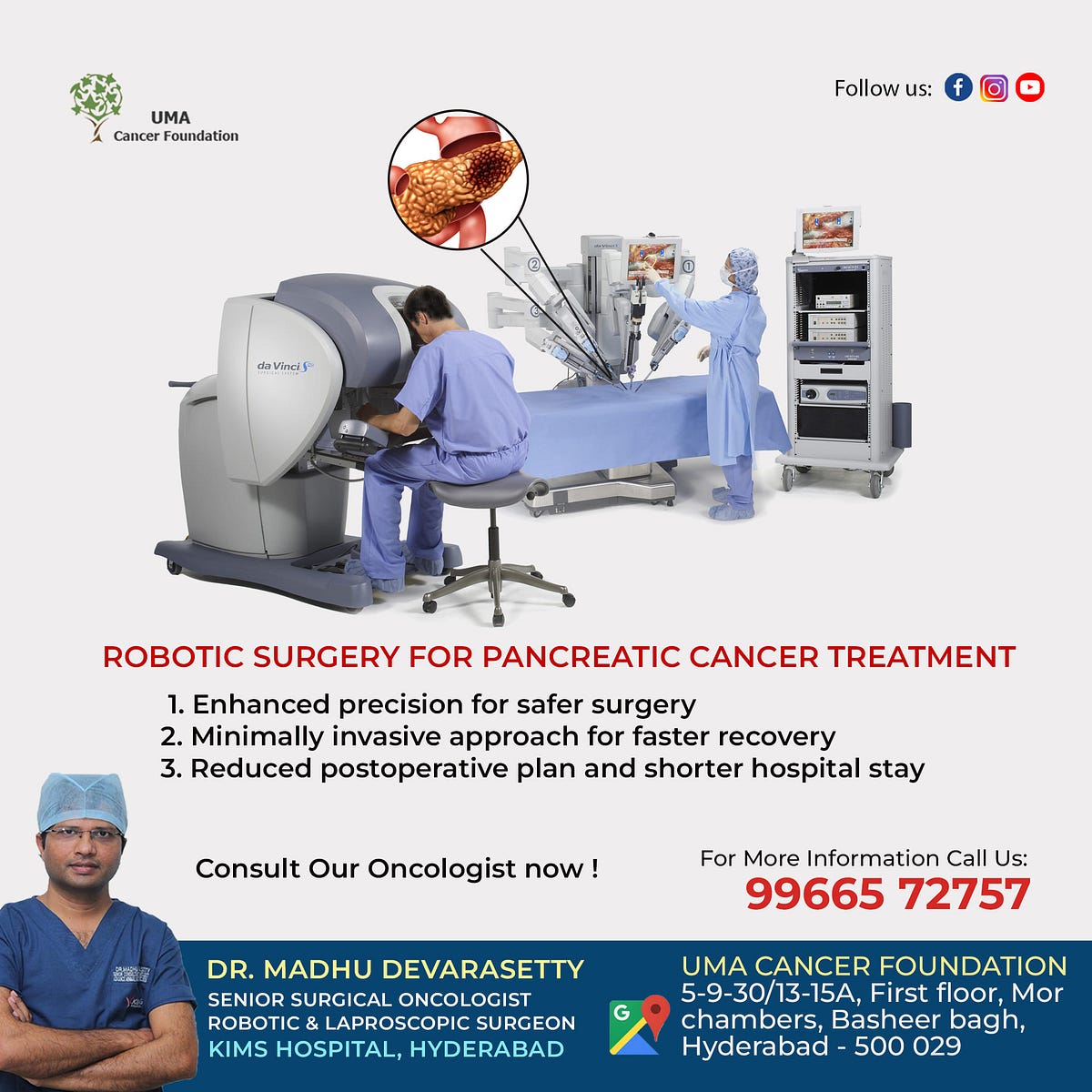 Robotic surgeon in hyderabad | himayatnagar — Dr. Madhu - KarthikSEO ...