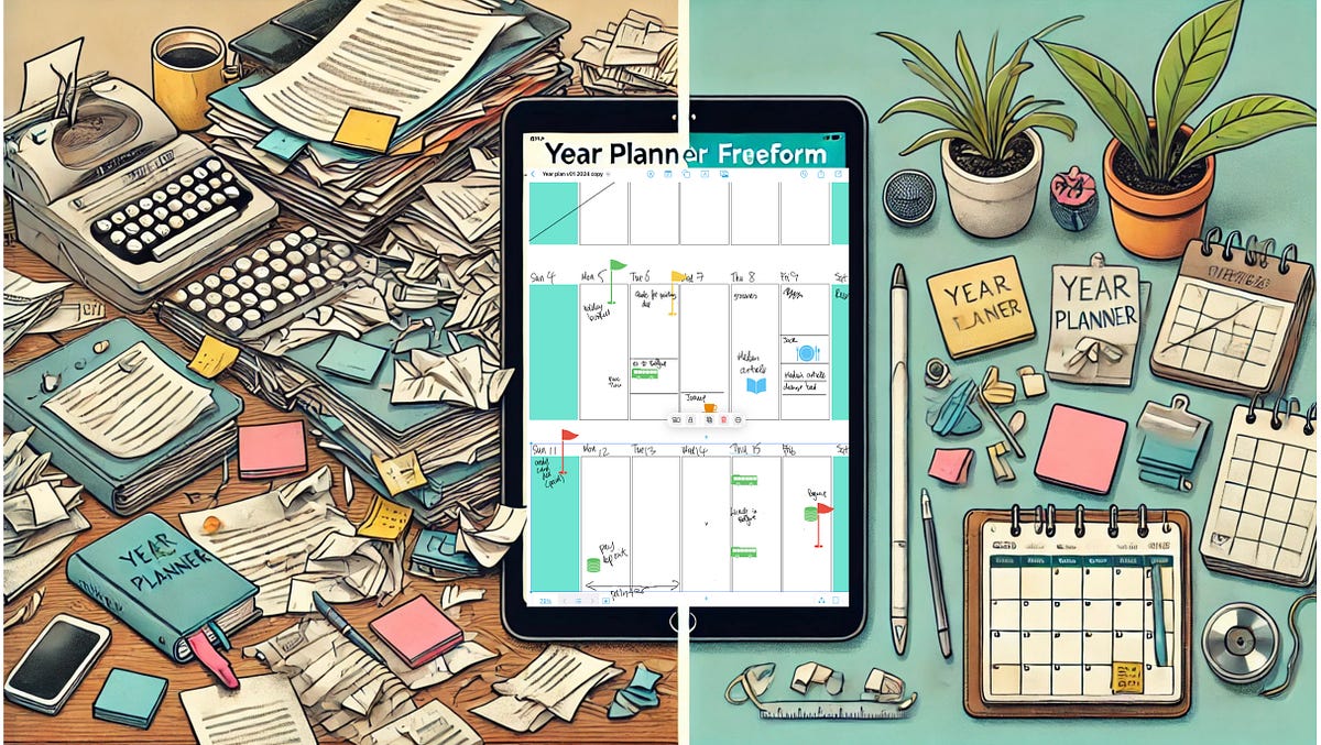Create Your Own Easy-to-Use Year Planner in 15 Minutes Using FreeForm ...