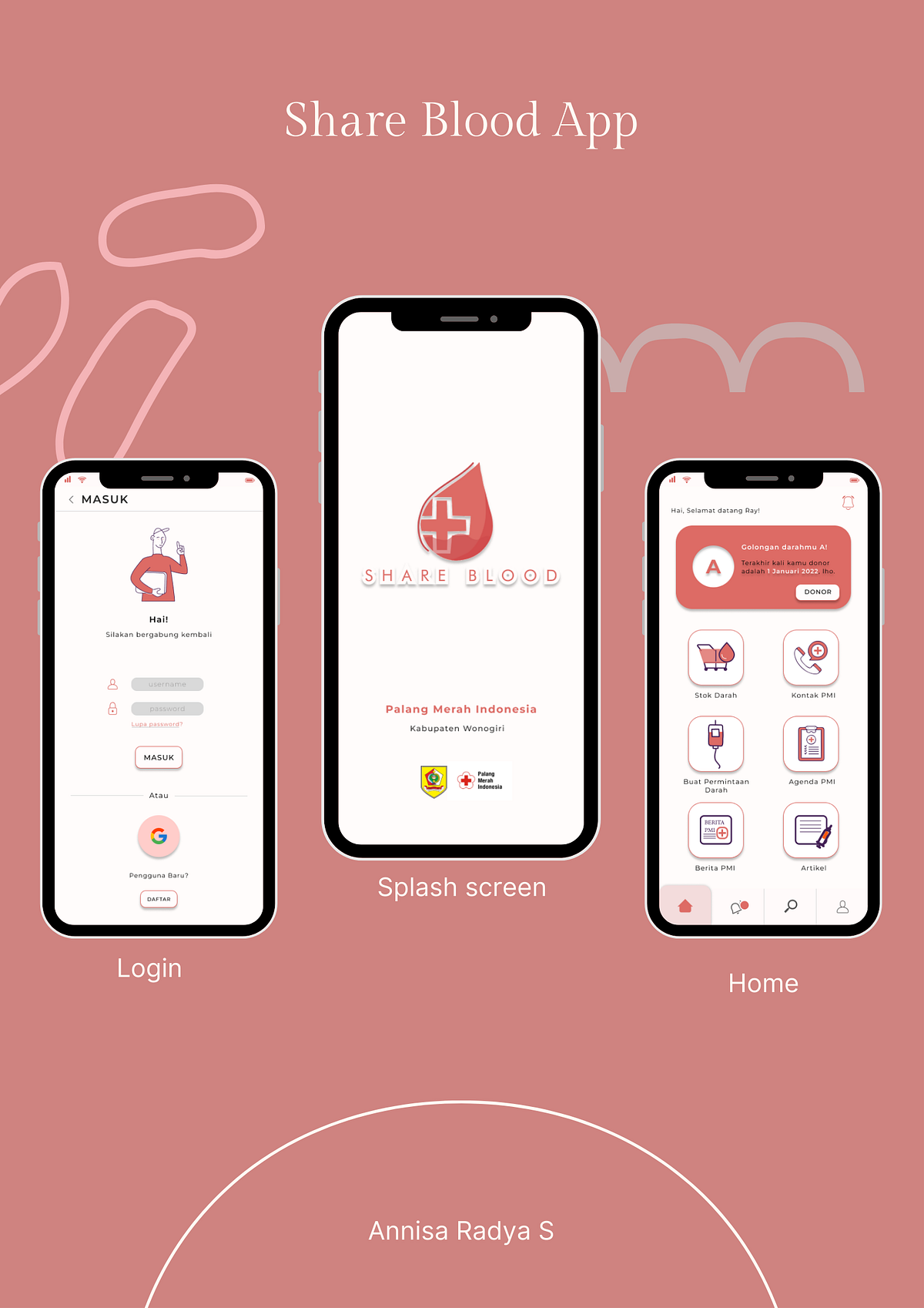 SHARE BLOOD APP - Annisaradya - Medium