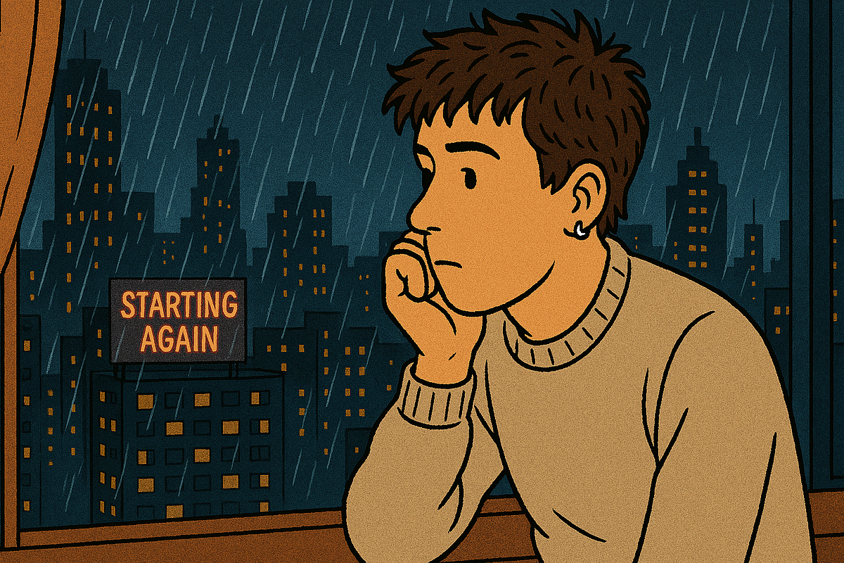 Starting Again. Starting again isn’t glamorous. It’s… | by Tripped Out ...