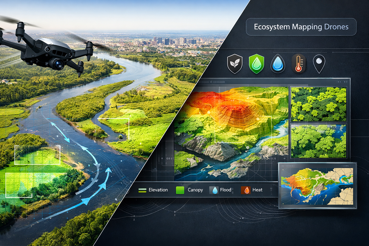 When Drones Map Ecosystems, Adaptation Gets Smarter | by Quellin | Medium