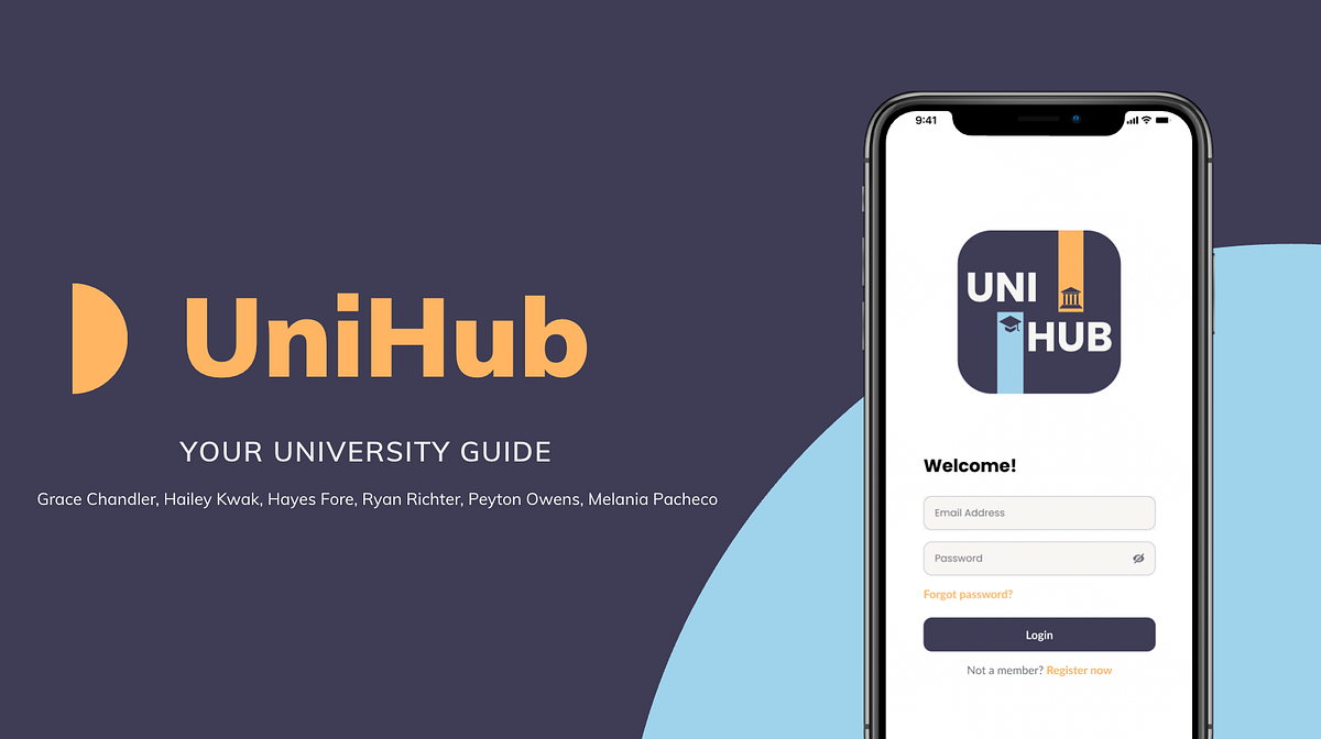 UniHub — A Design Sprint. Creating an app made for college… | by Hayes ...