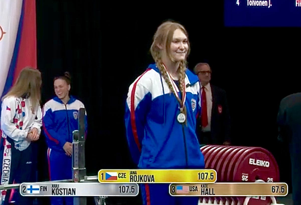 Kate Hall wins bronze at International Powerlifting Federation Bench ...