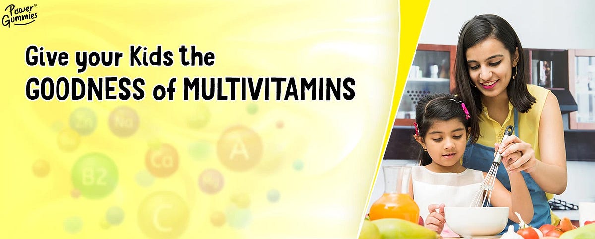 Multivitamin for Kids and their Importance - Power Gummies - Medium