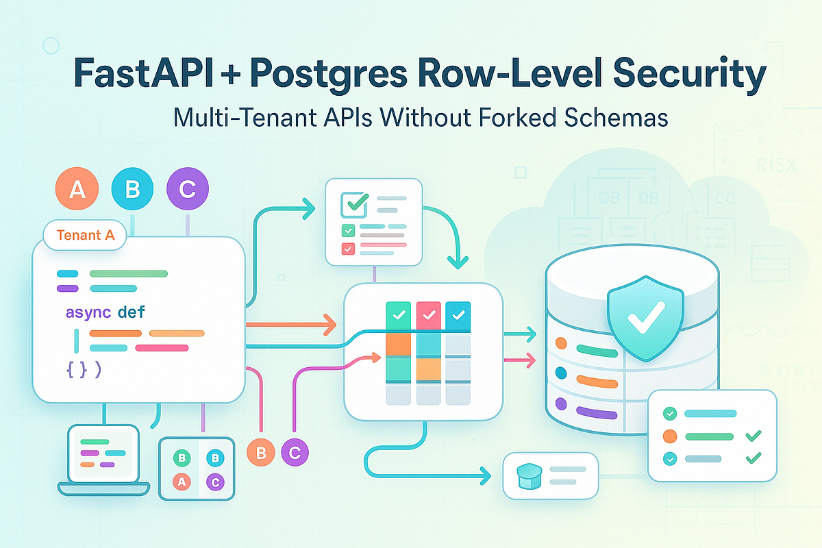 FastAPI + Postgres Row-Level Security: Multi-Tenant APIs Without Forked ...