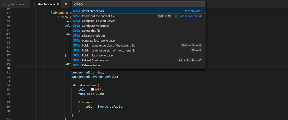 Dev / Manutenção de projetos em SharePoint com VScode e SPGo | by Luiz ...
