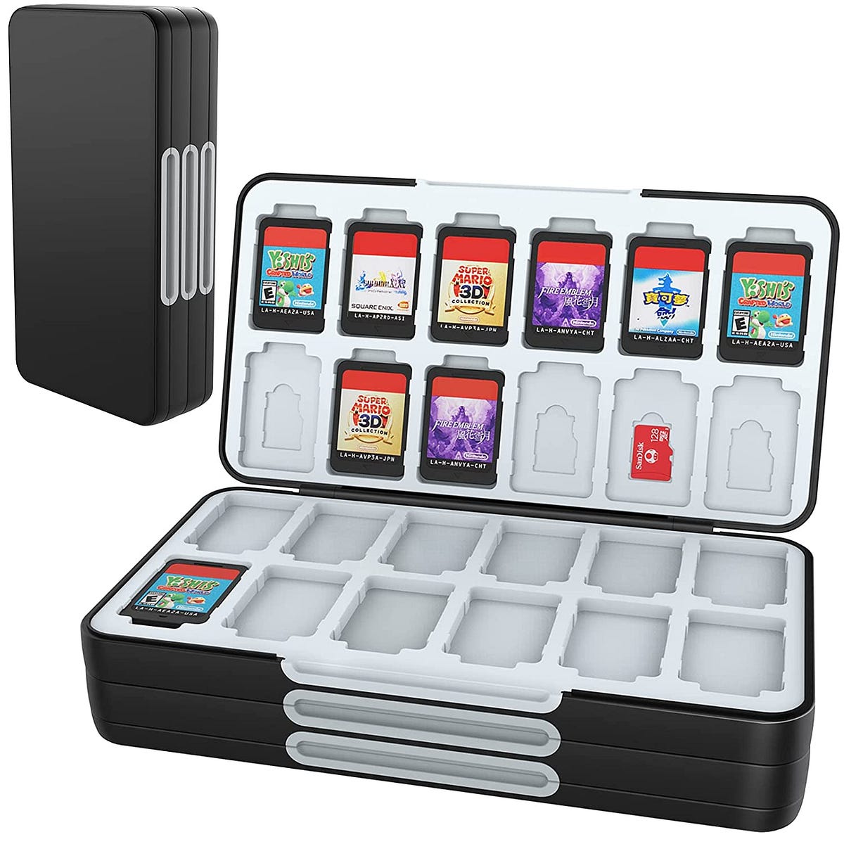 HEIYING Game Card Case for Nintendo Switch and Switch OLED,Portable ...
