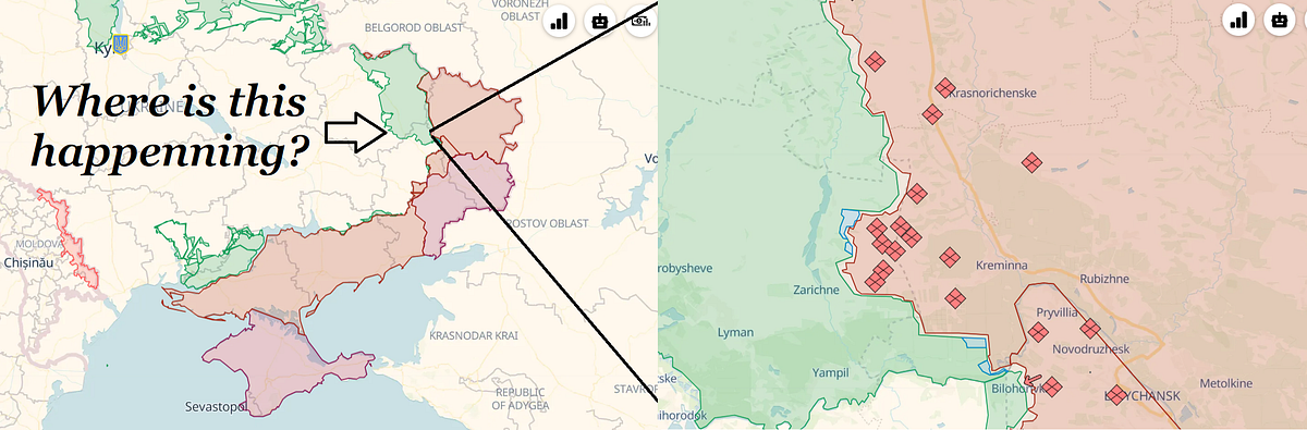 Ukraine Breaks the Russian Frontline Near Terny | by Shankar Narayan ...