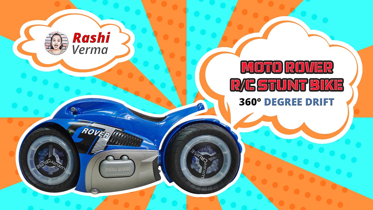 Moto Rover Stunt Bike 360 Degree Drift R/C Remote Control Bike | RC ...