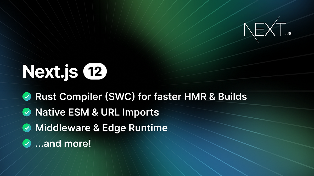 Getting Started 🚀 with NextJs 12 | by Yuvraj kakkar | Medium