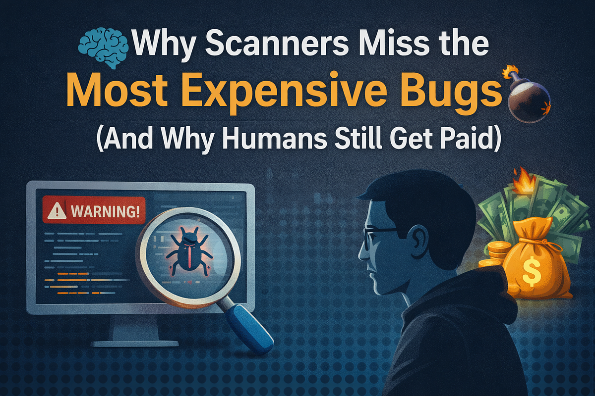 Why Scanners Miss the Most Expensive Bugs (And Why Humans Still Get ...