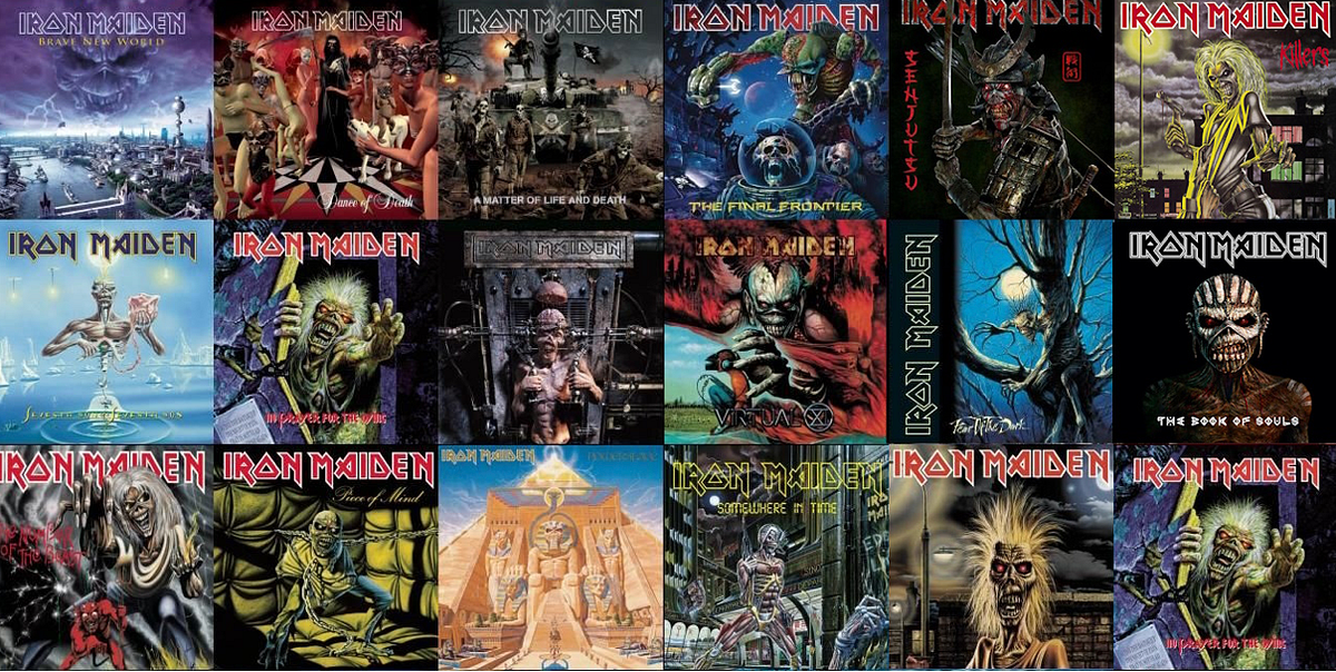 Every Iron Maiden Studio Album Ranked | by David | Medium