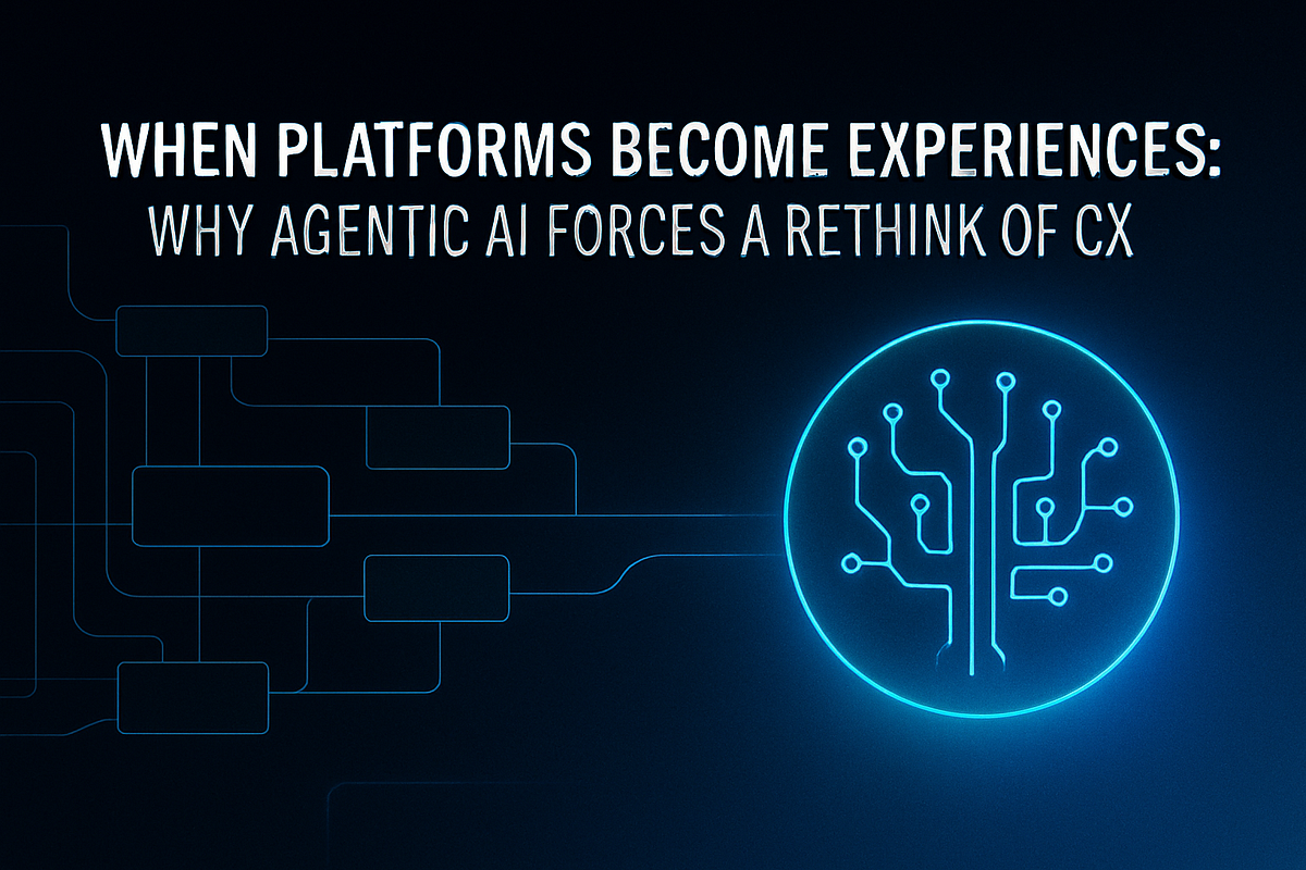 When Platforms Become Experiences: Why Agentic AI Forces a Rethink of ...