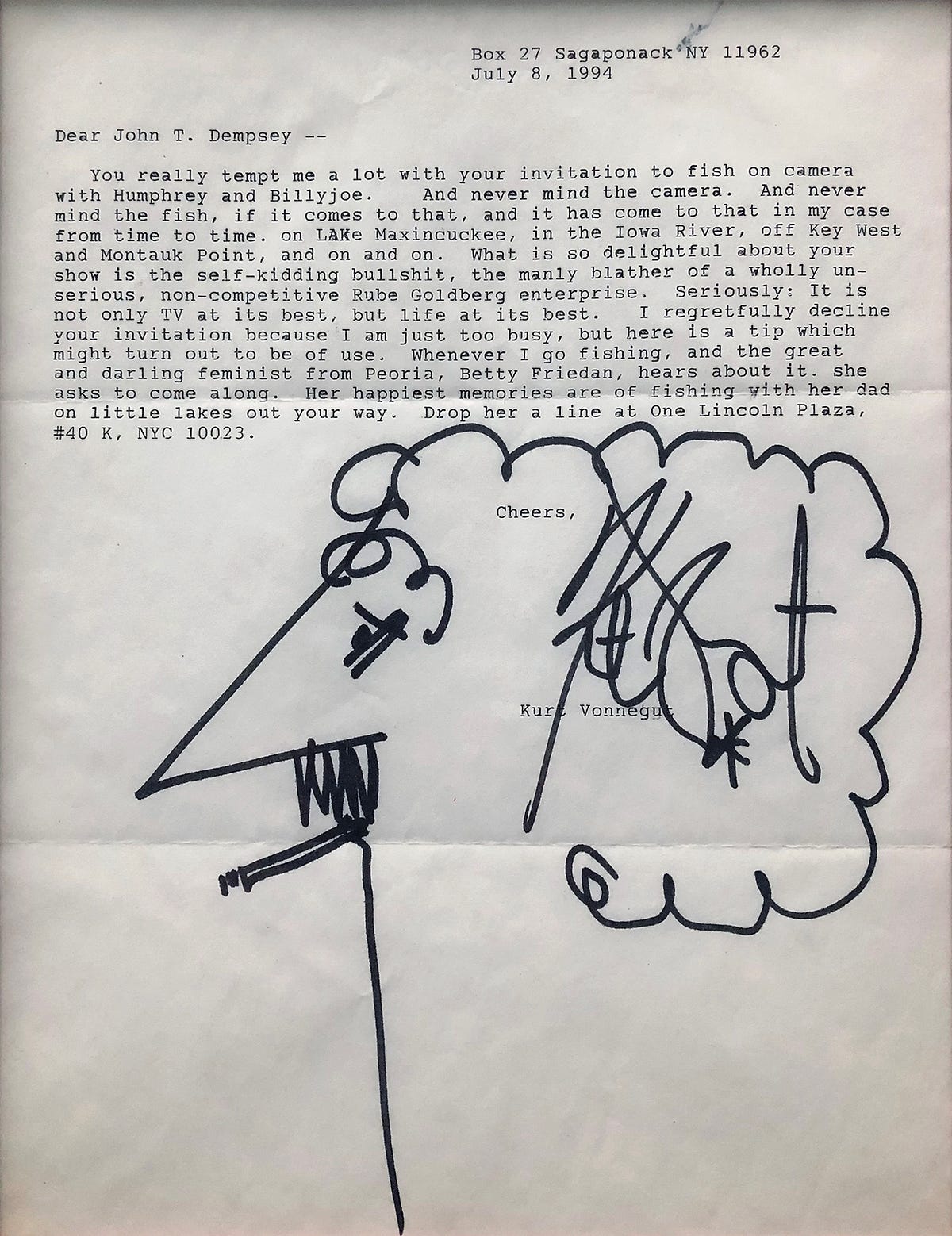 Kurt Vonnegut’s Wonderful Rejection Letter | by John Dempsey IV | Medium