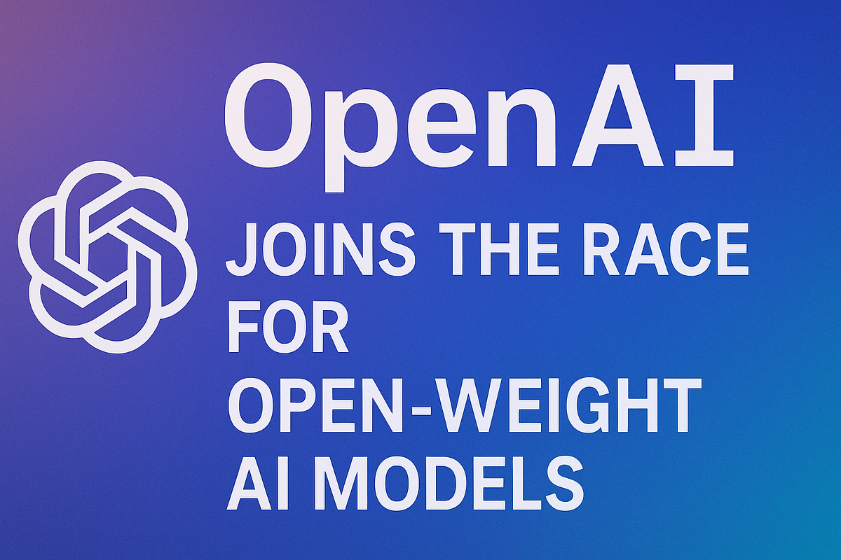 OpenAI Joins the Race for Open-Weight AI Models | by KV Subbaiah Setty ...