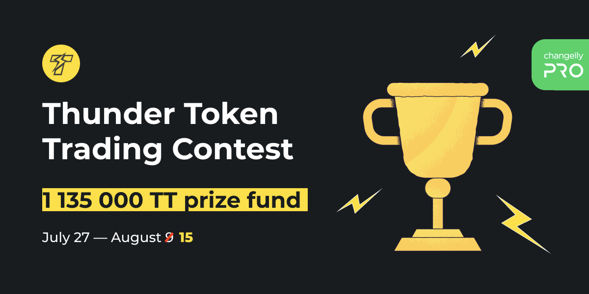 Thunder Token Trading Competition on Changelly PRO Exchange | ThunderCore