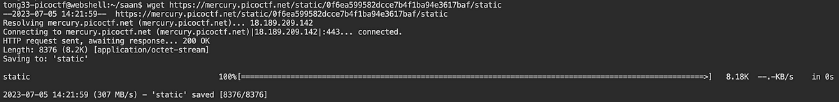 picoCTF — Static ain’t always noise - zctong - Medium