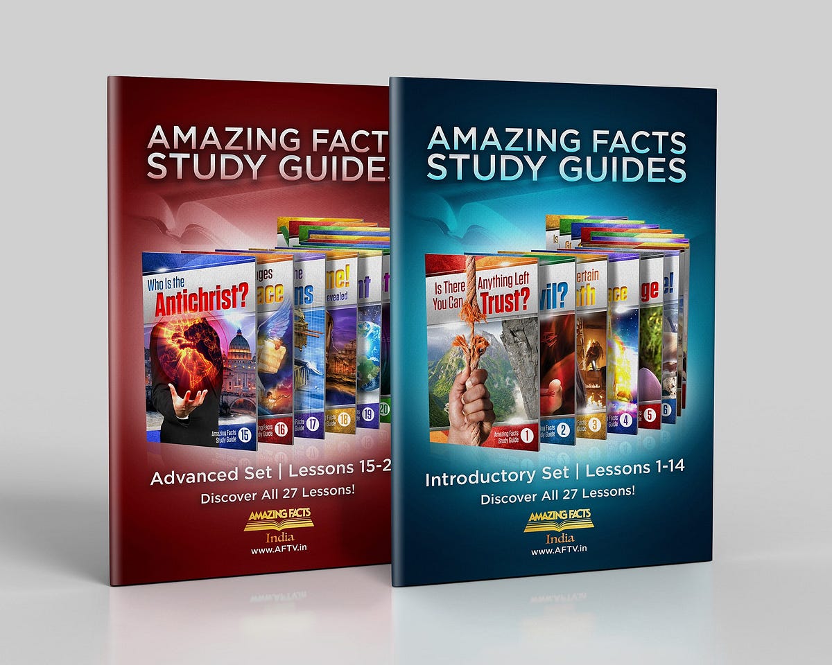 Study Guide Complete Set ( 1–27) — English | Amazing Facts India ...