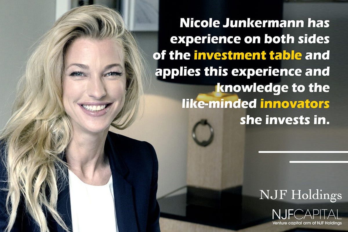Nicole Junkermann: A Visionary Investor Bridging Innovation and Experience | by Corybanks | Jan ...