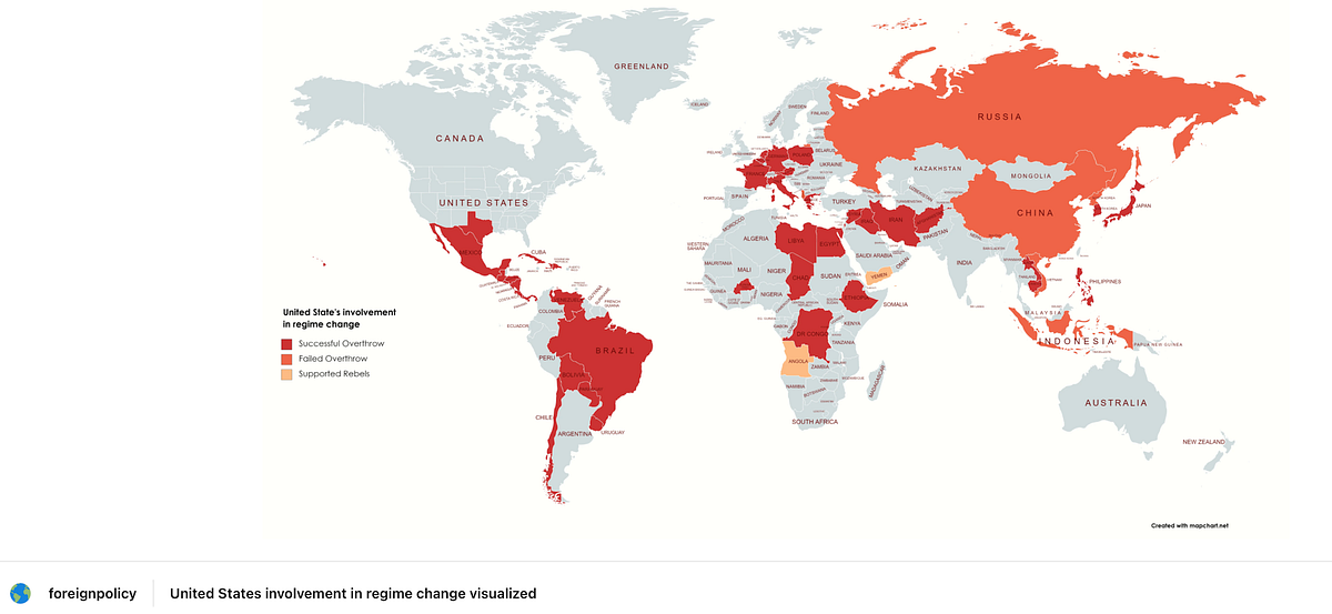 The Specter of Regime Change. Throughout history, the most powerful ...