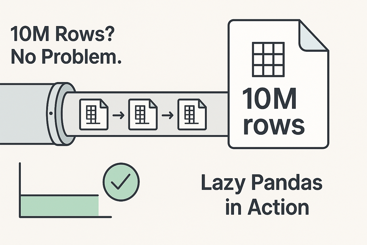 This Lazy Pandas Workflow Scaled to 10M Rows Without Crashing | by Nikulsinh Rajput | Aug, 2025 ...