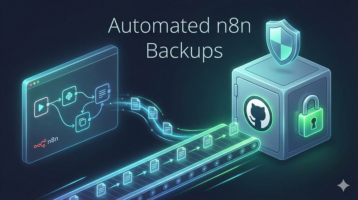 Smart Automate Your N8n Workflow Backups To Github A Secure Simple