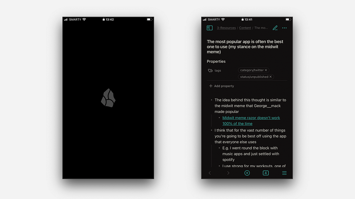 Obsidian Are Improving Their Mobile App | by Theo Stowell | Obsidian ...