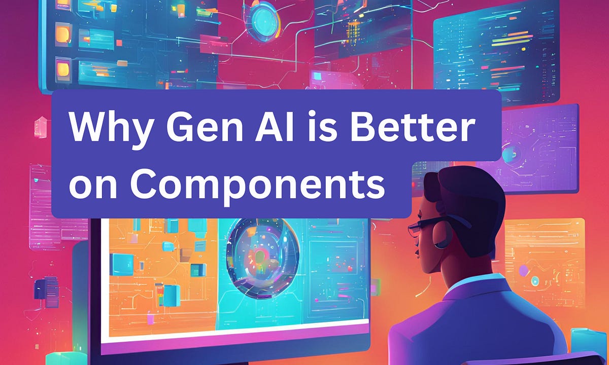 Why Gen AI is Better on Components than Code | by Ashan Fernando | Bits and Pieces