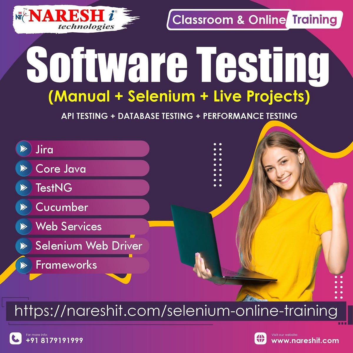 Selenium-online-training — NareshIT | by Avinash Nit | Medium